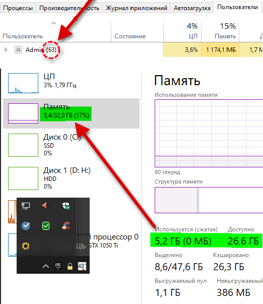 Ответы Mail: Установлено 16 гб озу, а доступно лишь 9.8 гб. Как это ...