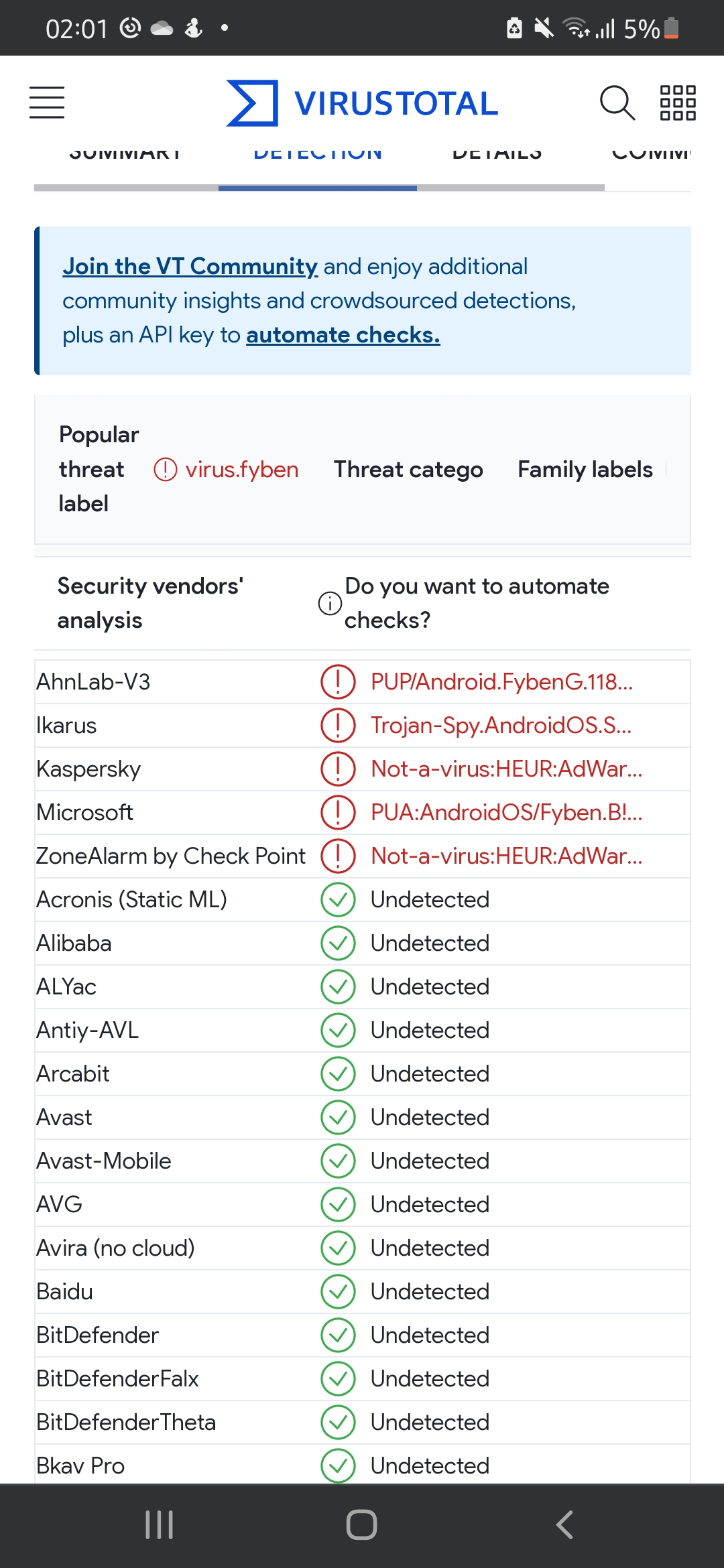 Ответы Mail: AhnLab-V3 Unwanted/Win.Generic.R558001 вирус или нет