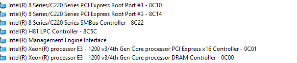 Ответы Mail: Intel(R) 8 Series/C220 Series SMBus Controller - 8C22 для чего нужен этот драйвер ...