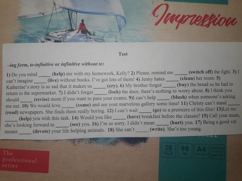 Ответы Решите срочно пожалуйста задание по английскому языку