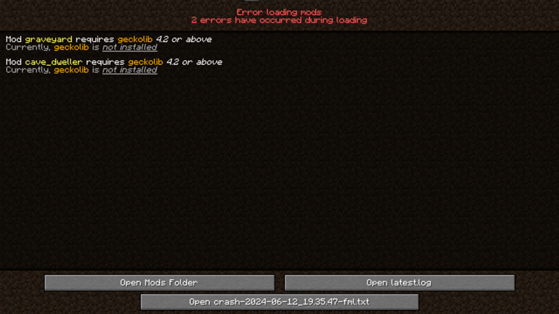 Ответы Mail: TLauncher сборка Cave Horror project