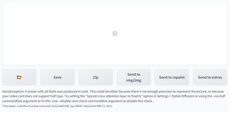 Ответы Mail: Нейросеть Stable Diffusion. Проблема с генерацией изображения